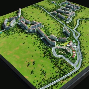 Golf City Masterplan - Mimar Models
