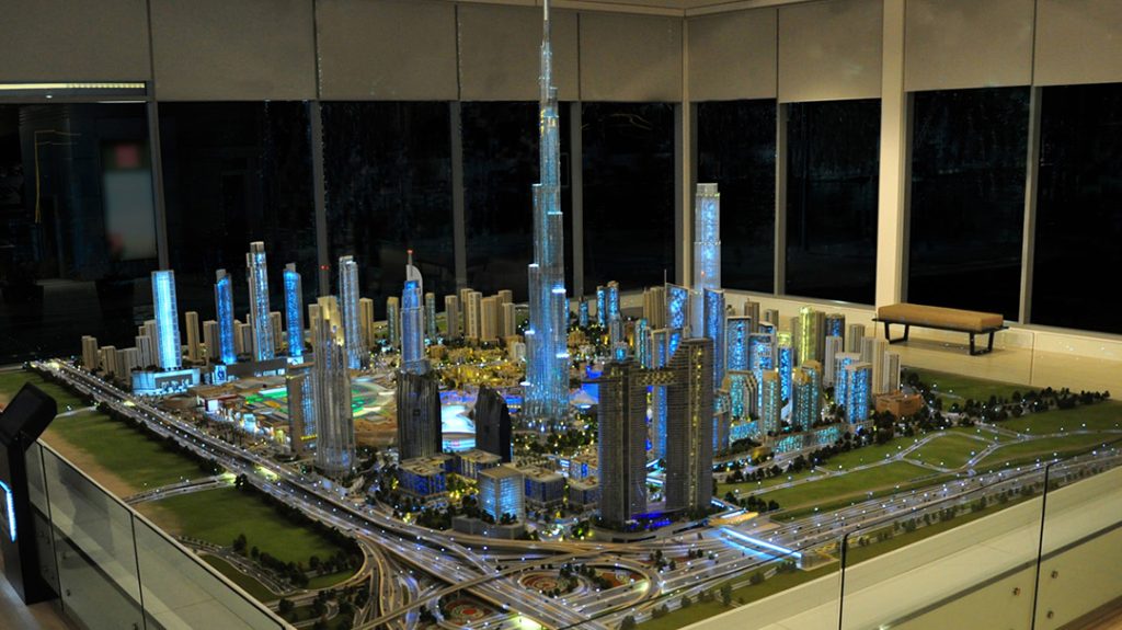 Dubai Downtown Masterplan - Mimar Models